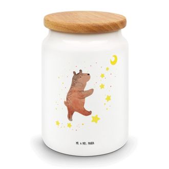 Mr. & Mrs. Panda gebäckdose Bär Träume - Geschenk, keksdosen, Vorratsdose Mit Deckel, Traum, Träumen, Keksdose, Traumdeutung, Teedose, Dose, Teddy, Vorratsdosen