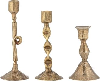 Bloomingville Bougeoir Efsa en m&eacute;tal - Set de 3 Bloomingville