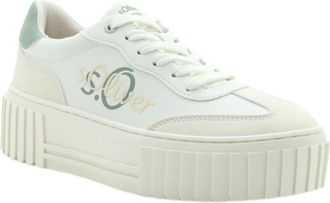 s.Oliver Damen 2177797 Sneaker mit Plateau-Sohle, 01D3, 38 EU