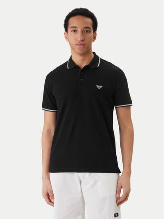 Emporio Armani Poloshirt EM001380 AF20424 UC001 Schwarz Regular Fit