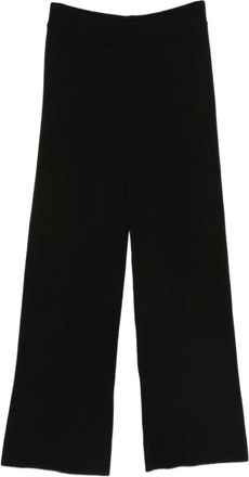 iBlues Femme, Pantalons, Noir, Taille: 44 FR Nanon Wide Pantalons