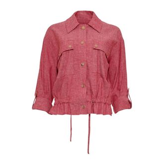 ZiZo Femme, Blouses et Chemises, Rouge, Taille: 46 FR Toettie Jacket