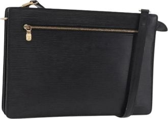Louis Vuitton Sac bandouli&egrave;re vintage Epi Pre-owned - Femme - Pre-owned - Noir - Taille: ONE Size