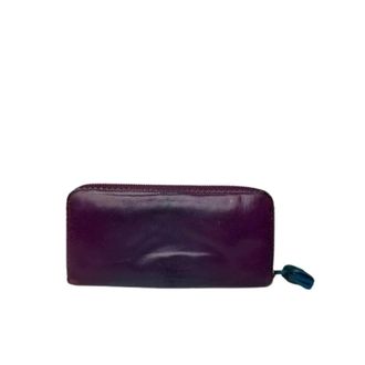 Loewe Pre-owned Anagram Leder Geldb&ouml;rse - - Pre-owned - Damen - Lila - ONE SIZE