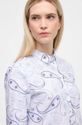 Eterna Blusentop ETERNA REGULAR FIT Langarm Bluse oxford navy 7139-19-D935
