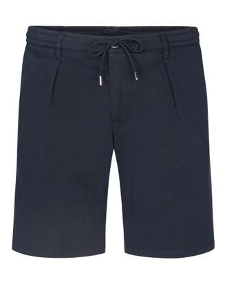 Profuomo Leichte Bermudashorts mit Stretch und Bundfalte in