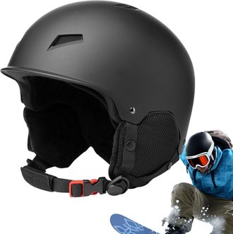 Generico Skihelm, Snowboardhelm für Männer und Frauen, Klimaregulierung, Belüftung, verstellbare Größe, kompatibel mit Skibrillen, Lebensmitteln und herausnehm