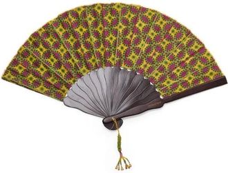 Maliparmi Maliparmi, Femme, Accessoires, Jaune, Taille: ONE Size Nomad Sunset Fan