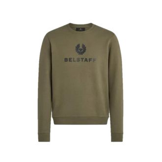 Belstaff Signature Crewneck Sweatshirt - - Sweatshirts & Hoodies - Herren - Gr&uuml;n - 2XL