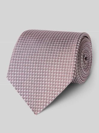 HUGO BOSS Seidenkrawatte mit Allover-Muster