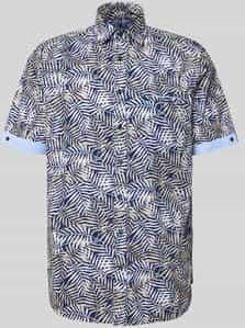 Christian Berg Modern Fit Freizeithemd mit Kentkragen