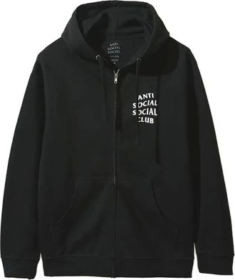 ANTI SOCIAL SOCIAL CLUB hoodie 911 Turbo à fermeture zippée - Noir