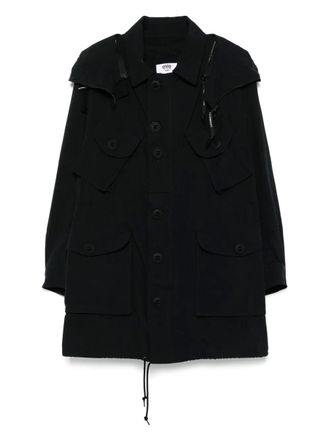 Junya Watanabe x C.P. parka à détails de verres signature - Noir