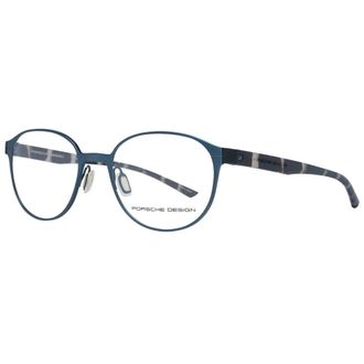Porsche Design unisex, Accessoires, Bleu, Taille: ONE Size Montures Optiques Rondes Bleues