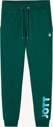 Jott Jogging en coton biologique imprim&eacute; Vert fonc&eacute; Santiago - Taille XXL