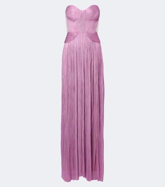 Maria Lucia Hohan Robe longue Kamina en soie
