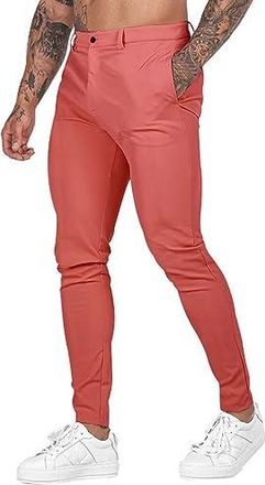 Generic Pantalon de loisirs pour homme - Coupe ajust&eacute;e - Pantalon de jogging - S&eacute;chage - Coupe droite - &Eacute;l&eacute;gant - Pantalon de costume l&eacute;ger - Pantalon fusel&eacute; 