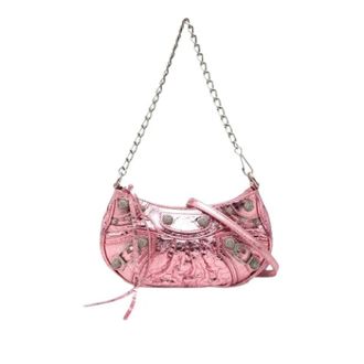 Balenciaga Pre-owned Sac bandouli&egrave;re Motocross Le Cagole - Femme - Pre-owned - Rose - Taille: ONE Size