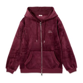 Oltre Felpa in ciniglia - - Sweatshirts & Hoodies - Damen - Rot - M