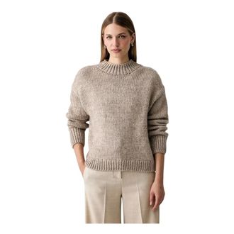 Joop Pull &agrave; col rond - Femme - Pulls - Beige - Taille: 38 FR
