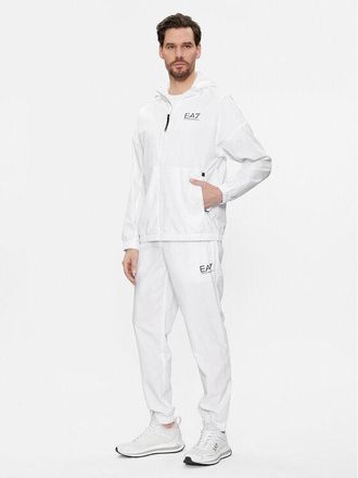 Emporio Armani Jogginganzug 8NPV08 PN4HZ 1100 Wei&szlig; Regular Fit