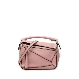 Loewe Pre-owned Mini Puzzle Satchel - - Pre-owned - Damen - Rosa - ONE SIZE