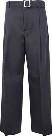 Jil Sander Homme, Pantalons, Noir, Taille: L Pantalon Classique