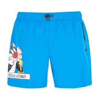 Iceberg Blauer Polyesteranzug Regular Fit - - Swimwear - Herren - Blau - S