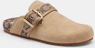 Coach Archival Clogs Mit Schnalle