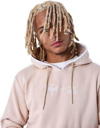 Project X Paris Sweat &agrave; Capuche Bord Tricoter logot&eacute; Beige XL