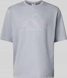 adidas T-Shirt mit Label-Print