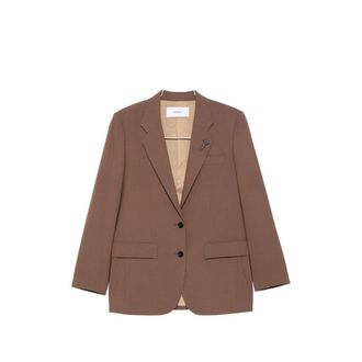 Lardini Button-fastening Flap-pocket Blazer