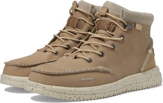 HeyDude Hey Dude Bradley Boot Leather - Mens Shoes - Wheat - Size EU 40