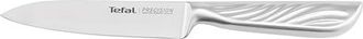 T-fal Precision Universalmesser 12 cm, schärfstes Messer, 22°-Klingenwinkel, Eishärtungstechnologie, Wellenmuster, Edelstahl, K2890524