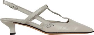 Pomme Dor Femme, Chaussures, Vert, Taille: 36 EU Slingback &agrave; talon et bride en T