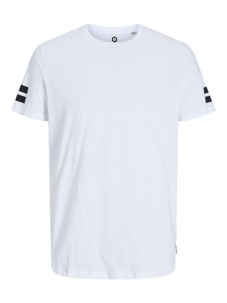 Jack & Jones Herren Jcoboro Tee Crew Neck T Shirt, Wei&szlig;, M EU