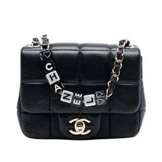 Chanel Pre-owned Leder Crossbody Bag - - Pre-owned - Damen - Schwarzk - ONE SIZE