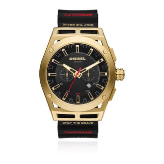 Diesel Homme, Accessoires, Jaune, Taille: ONE Size Timeframe Chronograph