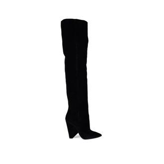 Saint Laurent Niki Overknee-Stiefel - - Shoes - Damen - Schwarzk - 36 EU