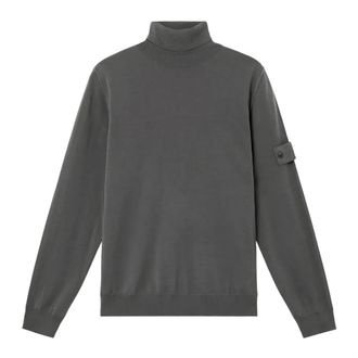 Stone Island Rollkragenpullover - - Knitwear - Herren - Grau - 3XL