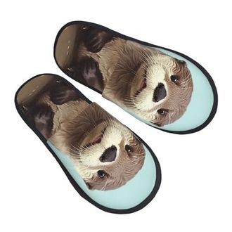 Generic Slippers Loutre Mignonne Unisexe Pantoufles L&eacute;gers Chaussons Maison Pour Automne Voyage Invit&eacute; L
