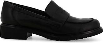 Melluso Mocassin pour Femme en Cuir Noir tr&egrave;s Souple r35512z 38.5