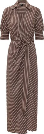 Pinko Pinko, Femme, Robes, Brun, Taille: 42 FR Alexandra Dress