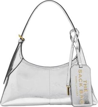 Marc Jacobs Sac &agrave; main The Small Belted Sack en cuir m&eacute;tallis&eacute;