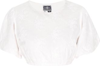 Dreimaster Dreimaster Bluse Frauen Wei&szlig;