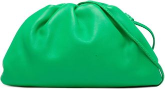 Bottega Veneta Hobo Bags - Lambskin The Mini Pouch Crossbody - Gr. unisize - in Grün - für Damen