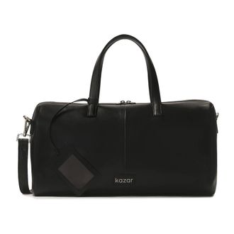 Kazar Lederbeutel im sportlichen Stil - - Bags - Damen - Schwarzk - ONE SIZE