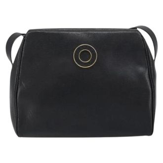 Celine Sac bandouli&egrave;re en cuir Pre-owned - Femme - Pre-owned - Noir - Taille: ONE Size