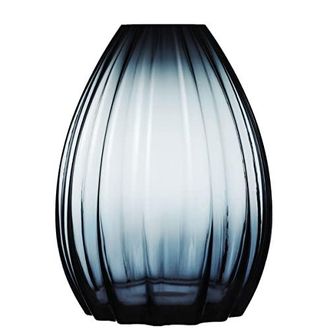 Holmegaard 2Lips Vase, Glas, Dunkelblau, 45cm