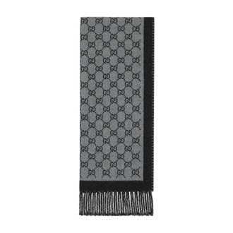 Gucci GG JACQUARD WOOL SCARF